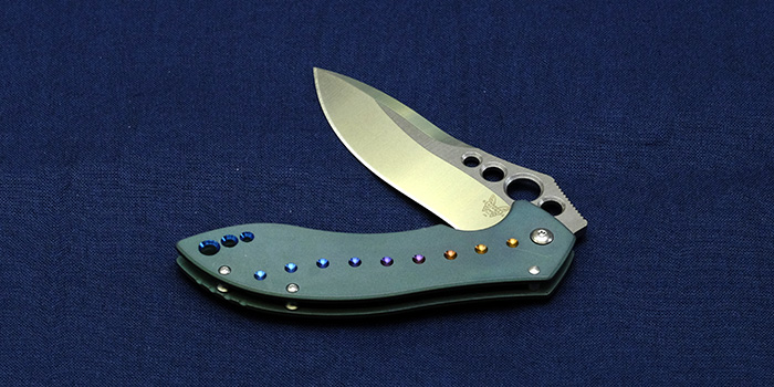 Benchmade 630 Skirmish BLACK WOOD デザイン スカーミッシュ ライナーロック｜廃番ナイフ専門店 クリーク ...